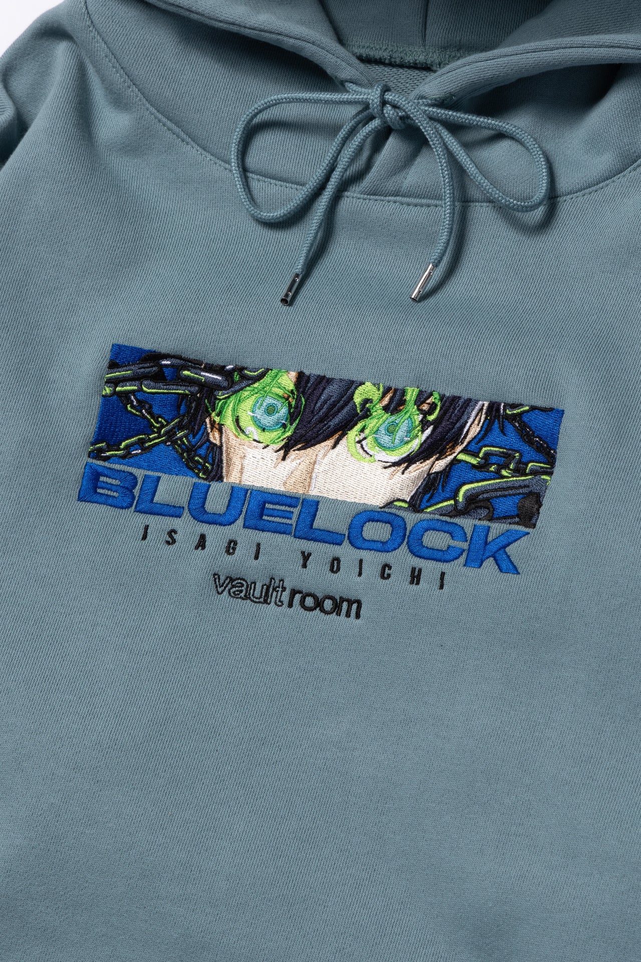 ISAGI HOODIE / BLUE – VAULTROOM